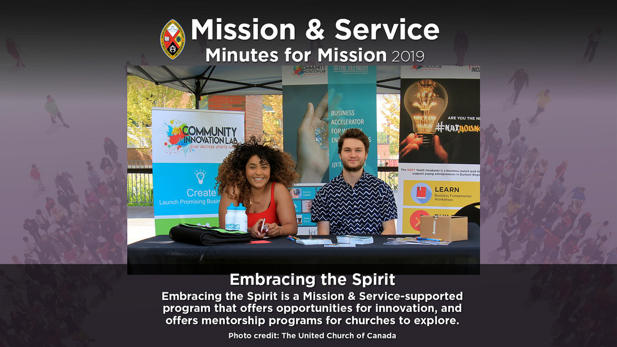 Minute for Mission: Embracing the Spirit | UCC Mission & Service ...