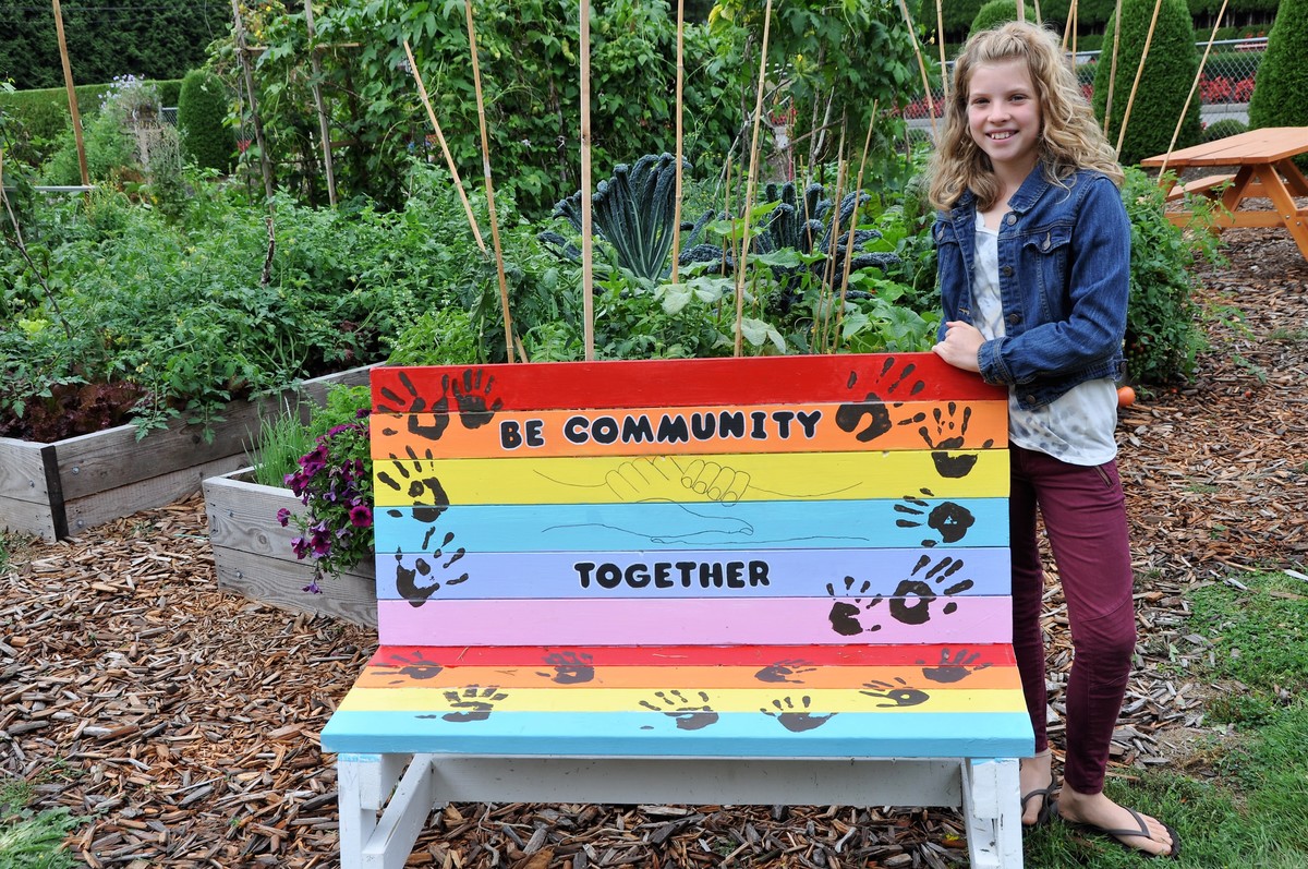 The BELONGING BENCH | Willoughby Church Community Garden | Willoughby ...