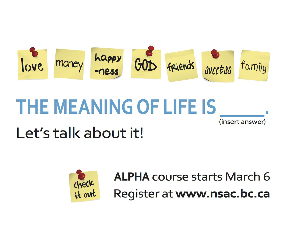 Alpha Course | Alpha Course | North Shore Alliance Church