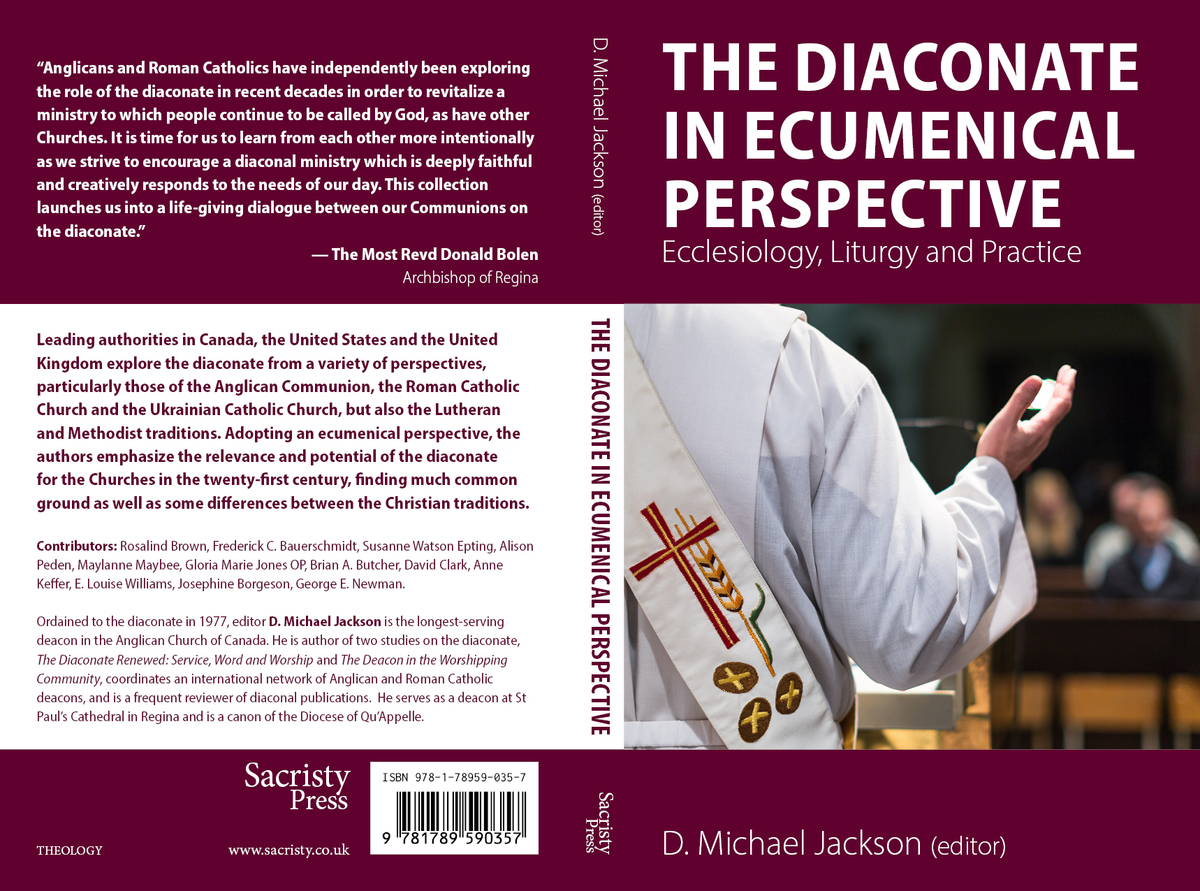 New Book on the Diaconate | Anglican Deacons Canada
