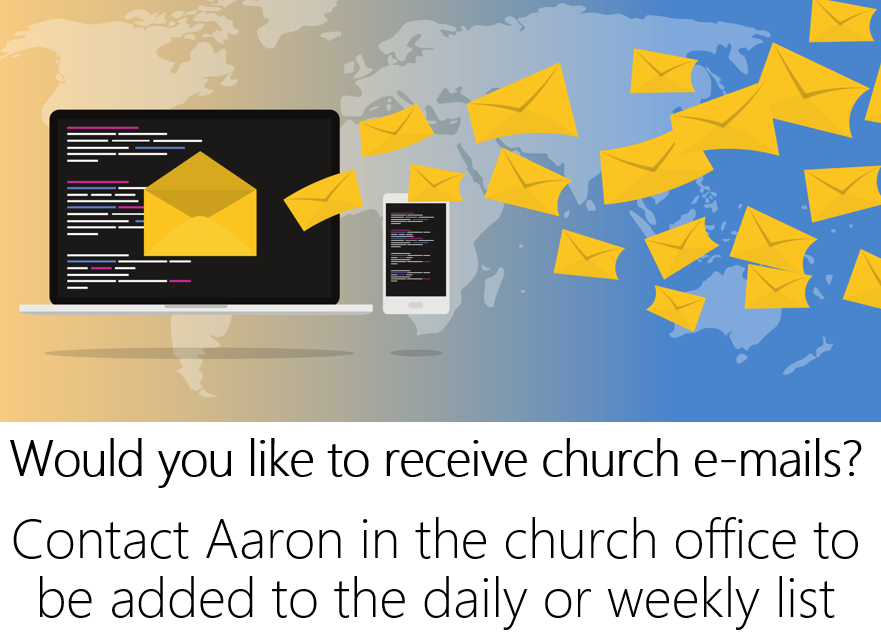 Church E-mails | Emmanuel Baptist Church