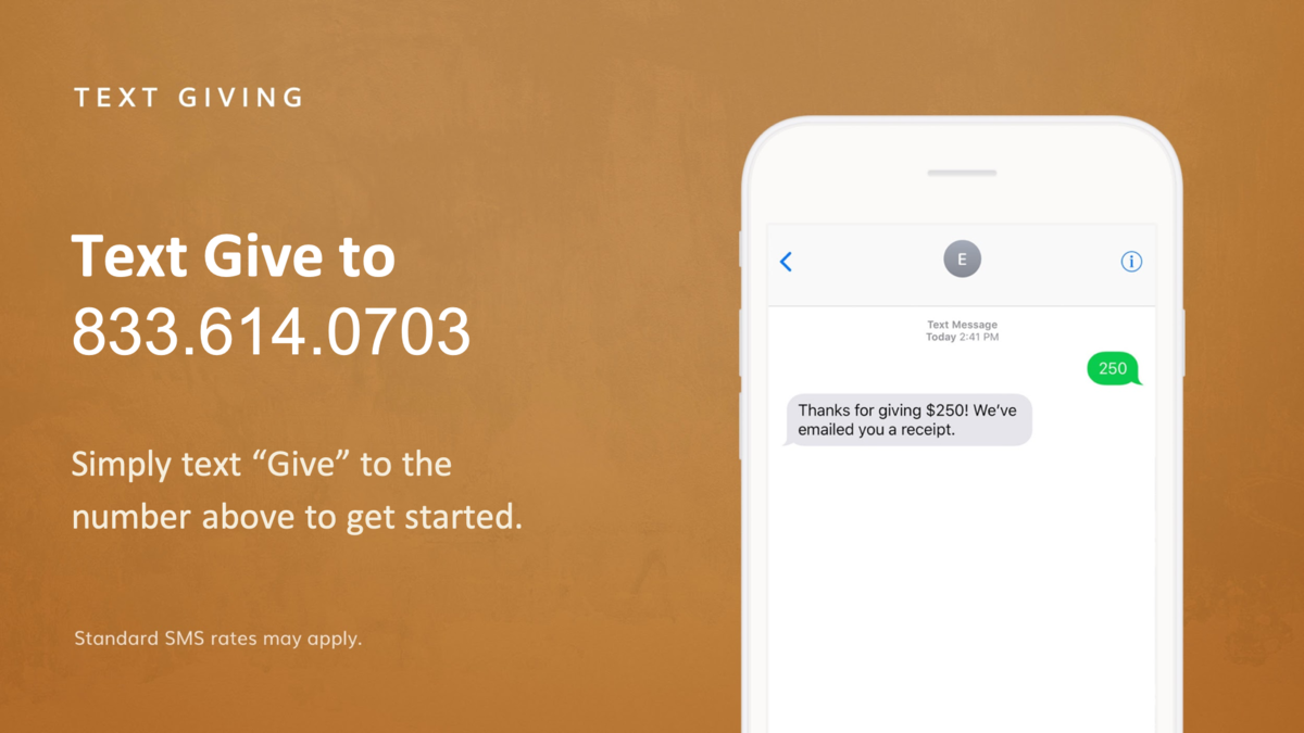 Text To Give | Bridges Church