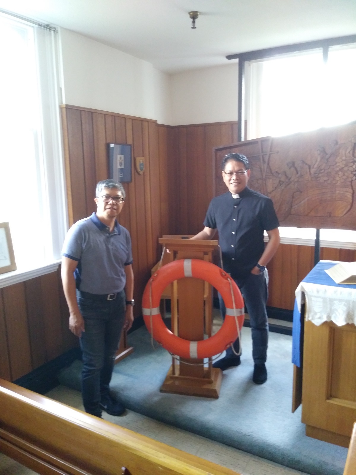 Chaplain visits from the Philippines | The Mission to Seafarers