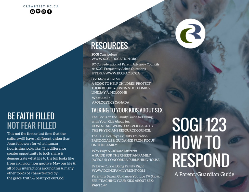 SOGI 123 | Children | Campbell River Baptist Church