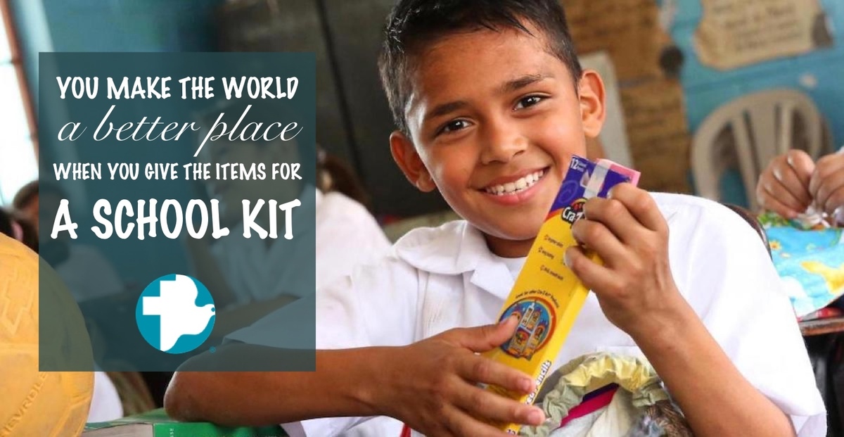 Making School Kits | Global Impact | Eagle Ridge Bible Fellowship