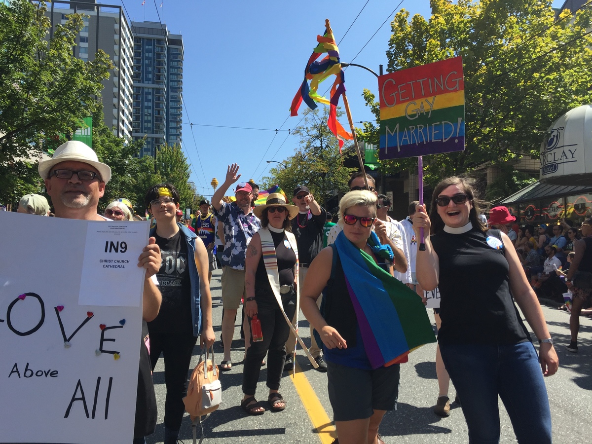 Anglicans on parade | Local action | St. Clement's Anglican Church