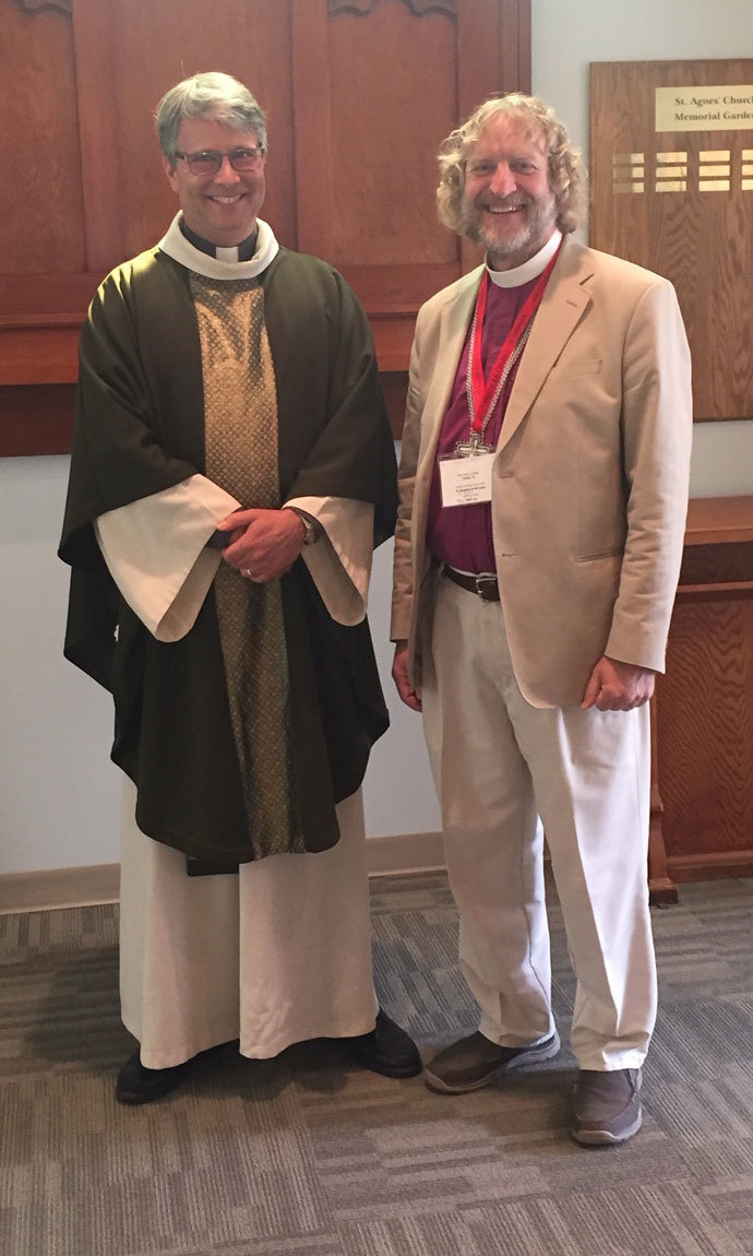 A surprise guest from General Synod | St. Agnes Anglican Church