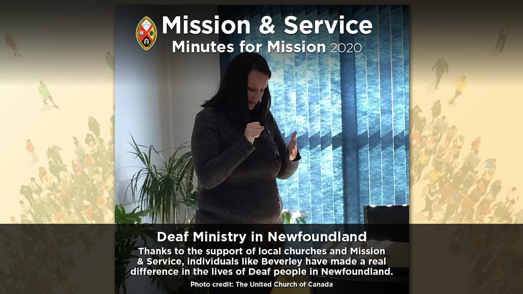 Minute for Mission: Deaf Ministry in Newfoundland | UCC Mission ...