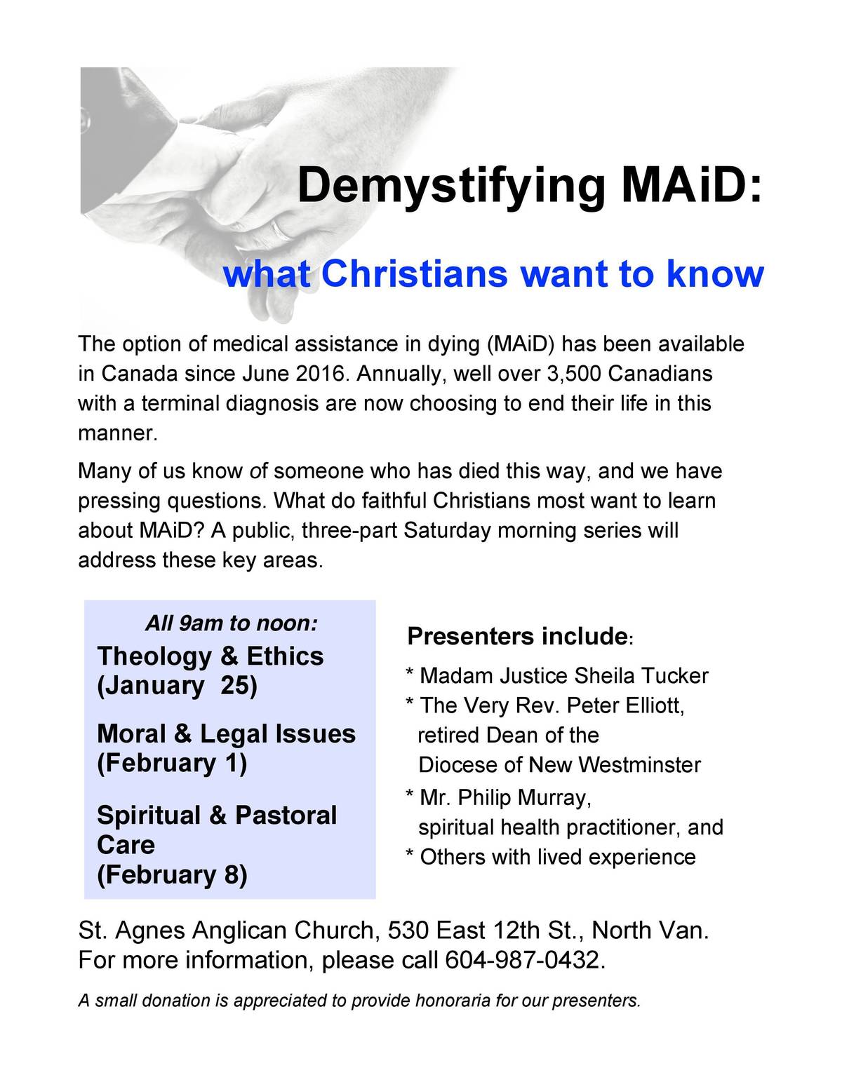 Demystifying MAiD: What Christians Want to Know | St. John the Evangelist