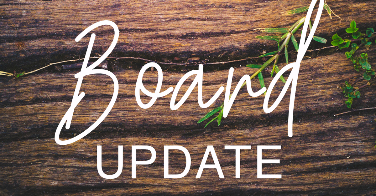 Board Update | Pacific Community Church