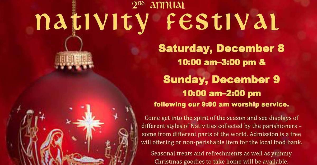 Vegreville Community Nativity Festival | Rural Ministry | Anglican ...