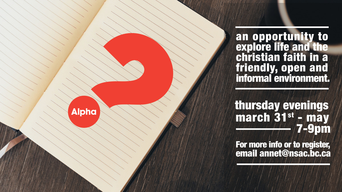 Alpha Courses - Alpha 1 & 2 | Alpha Course | North Shore Alliance Church