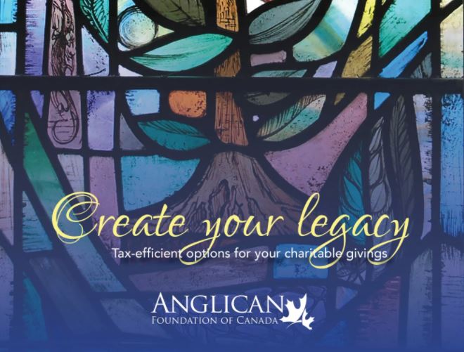 Create Your Legacy: Charitable Giving Resource Now Available | Anglican ...