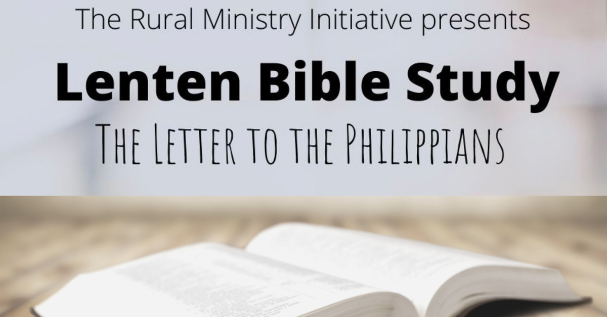 Rural Ministry Lenten Bible Study | Rural Ministry | Anglican Diocese ...