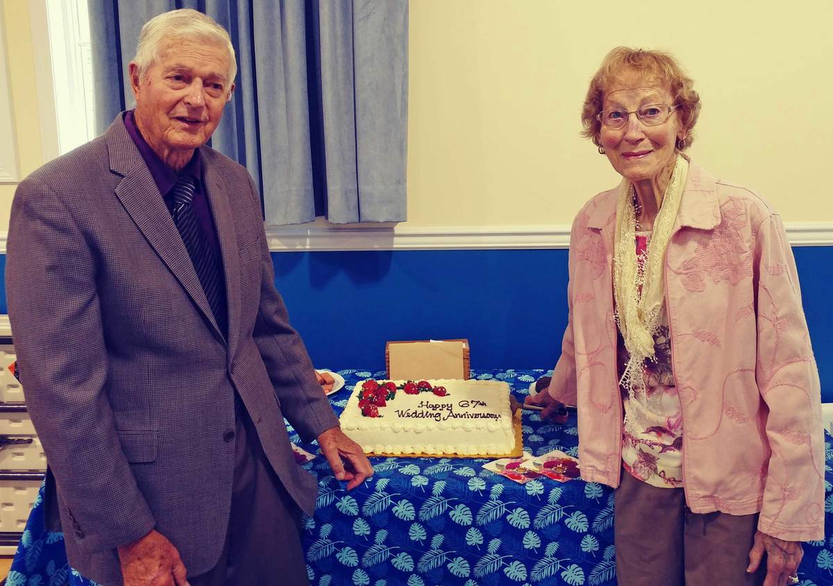 Congratulations Ed and Bernice! | St. Agnes Anglican Church