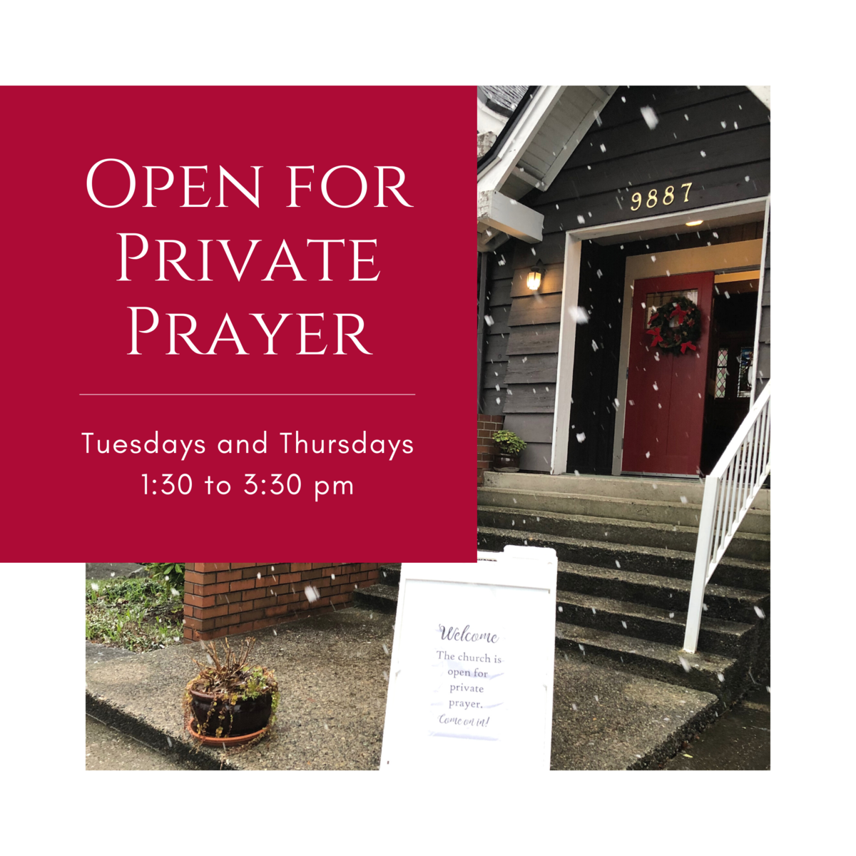 Open for Private Prayer | St. Stephen the Martyr Anglican Church