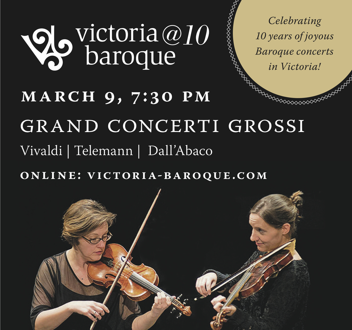 Victoria Baroque presents Grand Concerti Grossi | Concerts | St. John ...
