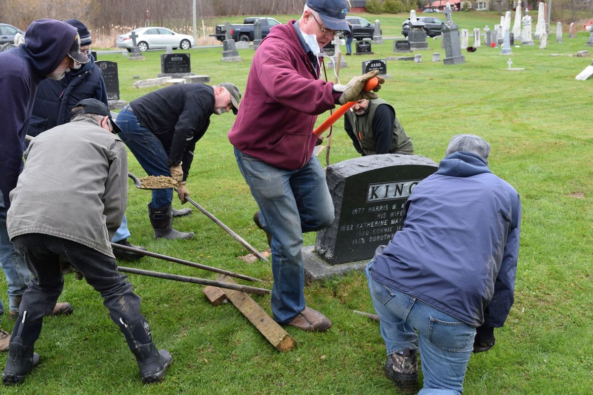 Christ Church Cemetery Work Crew Day 2, May 8, 2021! | Anglican Parish ...