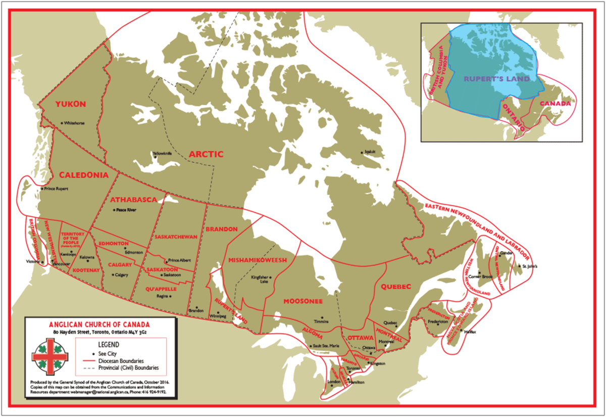 Canada Connection - Ecclesiastical Province of Rupert's Land | St ...