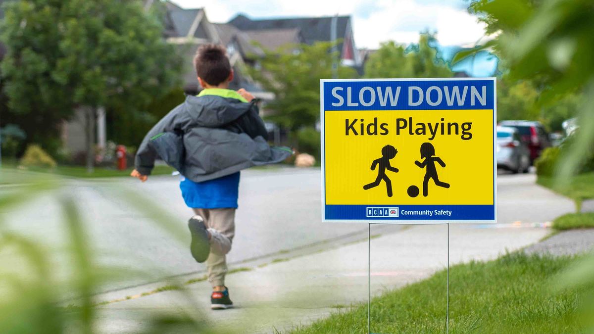 BCAA - Slow Down, Kids Playing Signage | Anglican Diocese of New ...