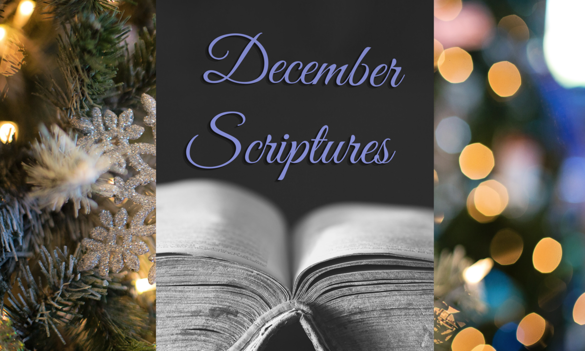 December Scriptures | Worship & Music | Faith Lutheran Church