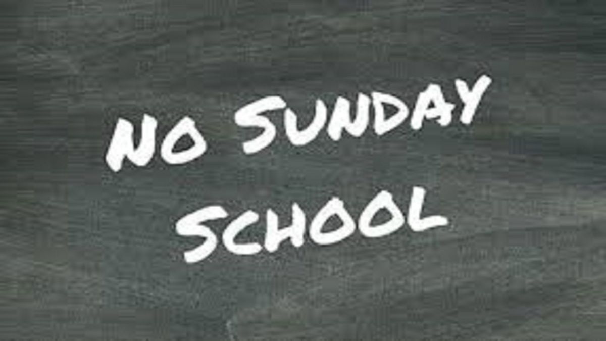 No Sunday School | Sunshine Open Bible Church