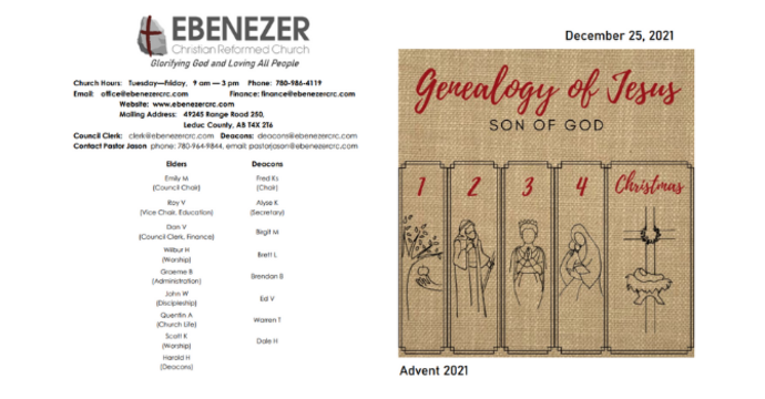 Sermons | Ebenezer Christian Reformed Church