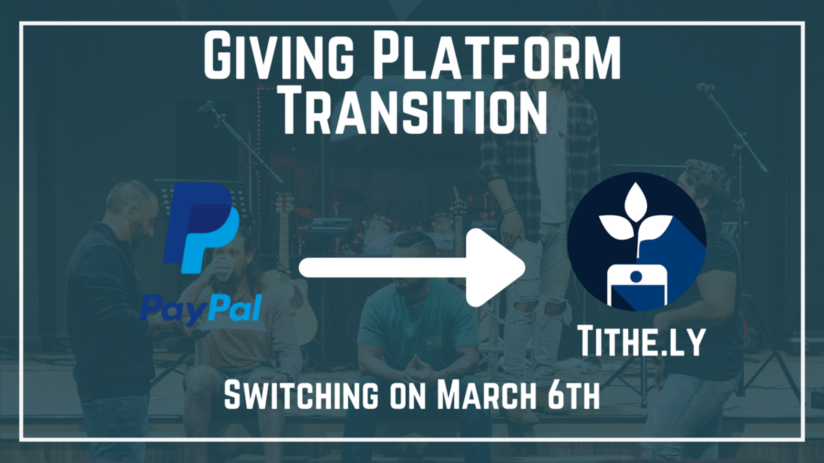 Giving Platform Transition | Lifeline Community Church