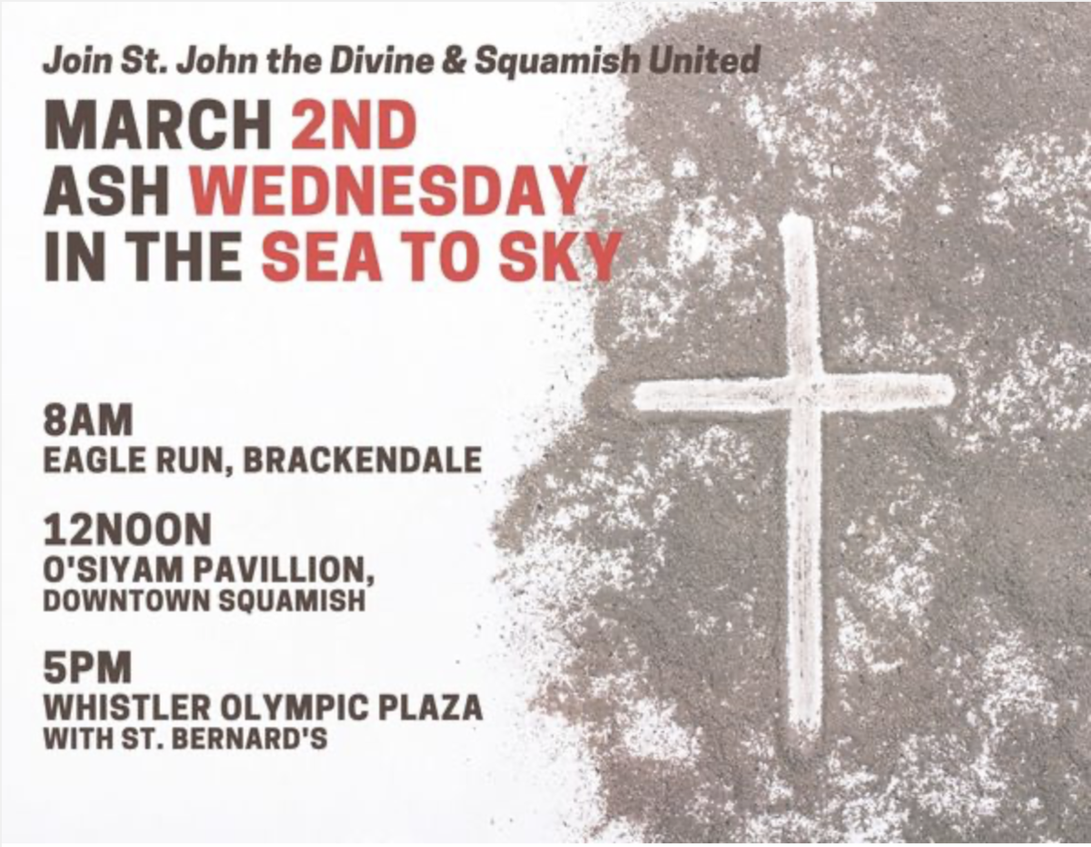 Ash Wednesday | St. John the Divine Anglican Church