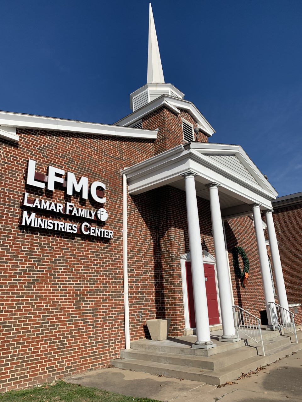 LFMC Sign Project Update | Lamar Family Ministries Center