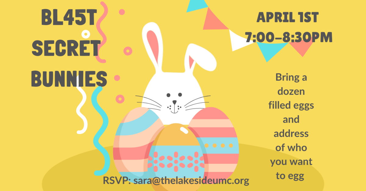 Secret Bunnies | Lakeside Methodist Church