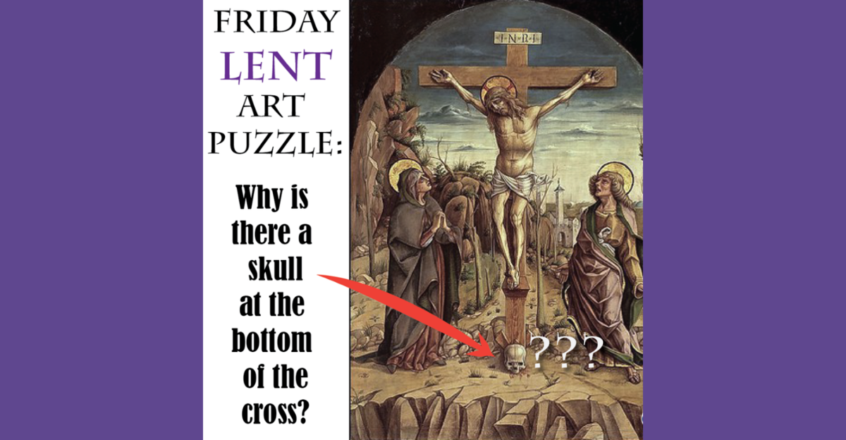 Friday Lent Art Puzzle - Why is There a Skull at the Bottom of the ...