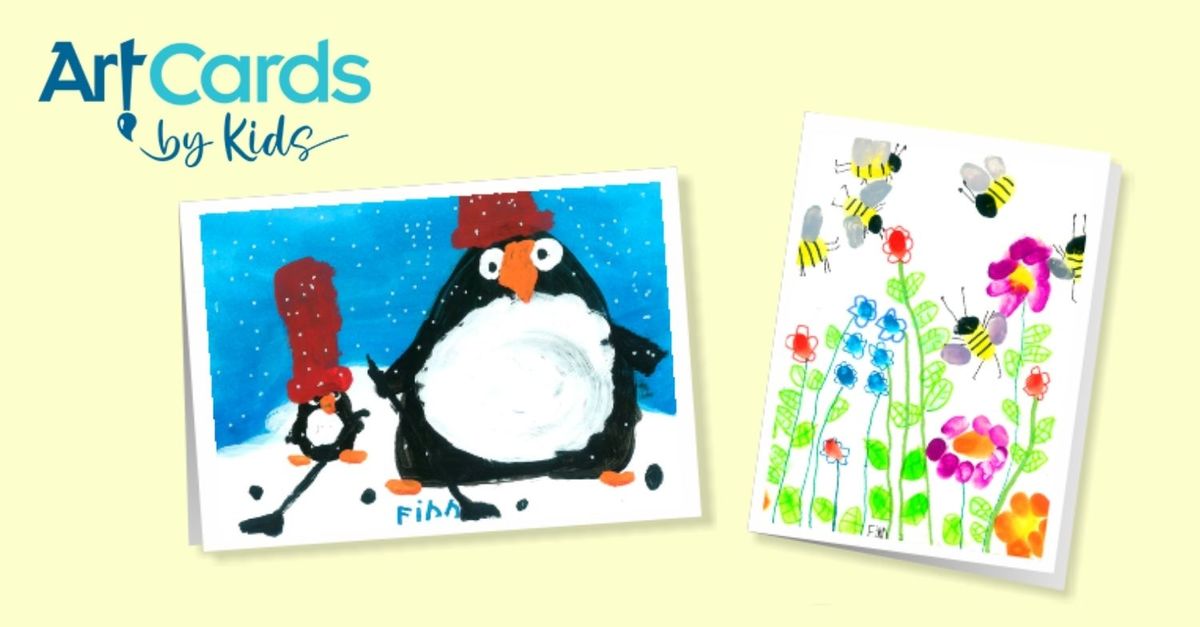 Art Cards by Kids school fundraiser | PAC | Phil & Jennie Gaglardi Academy
