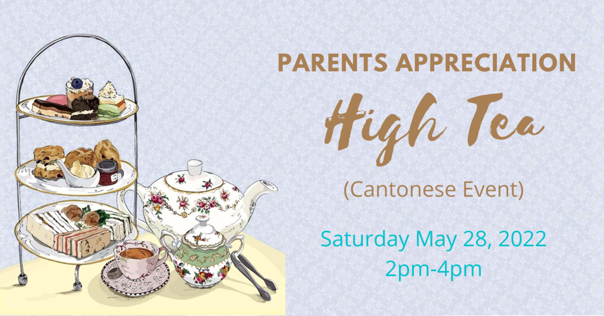 Parents Appreciation High Tea | Cantonese Ministries | Fraser Lands Church