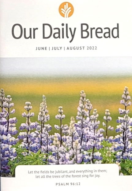 Our Daily Bread Booklets Available | Weston Park Baptist Church