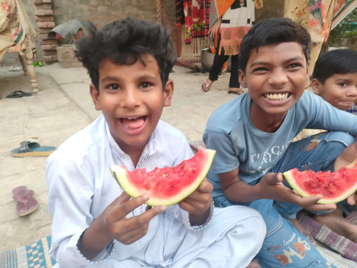 Watermelons For Smiles in Pakistan | Shepherd's Voice Campus - Pakistan ...
