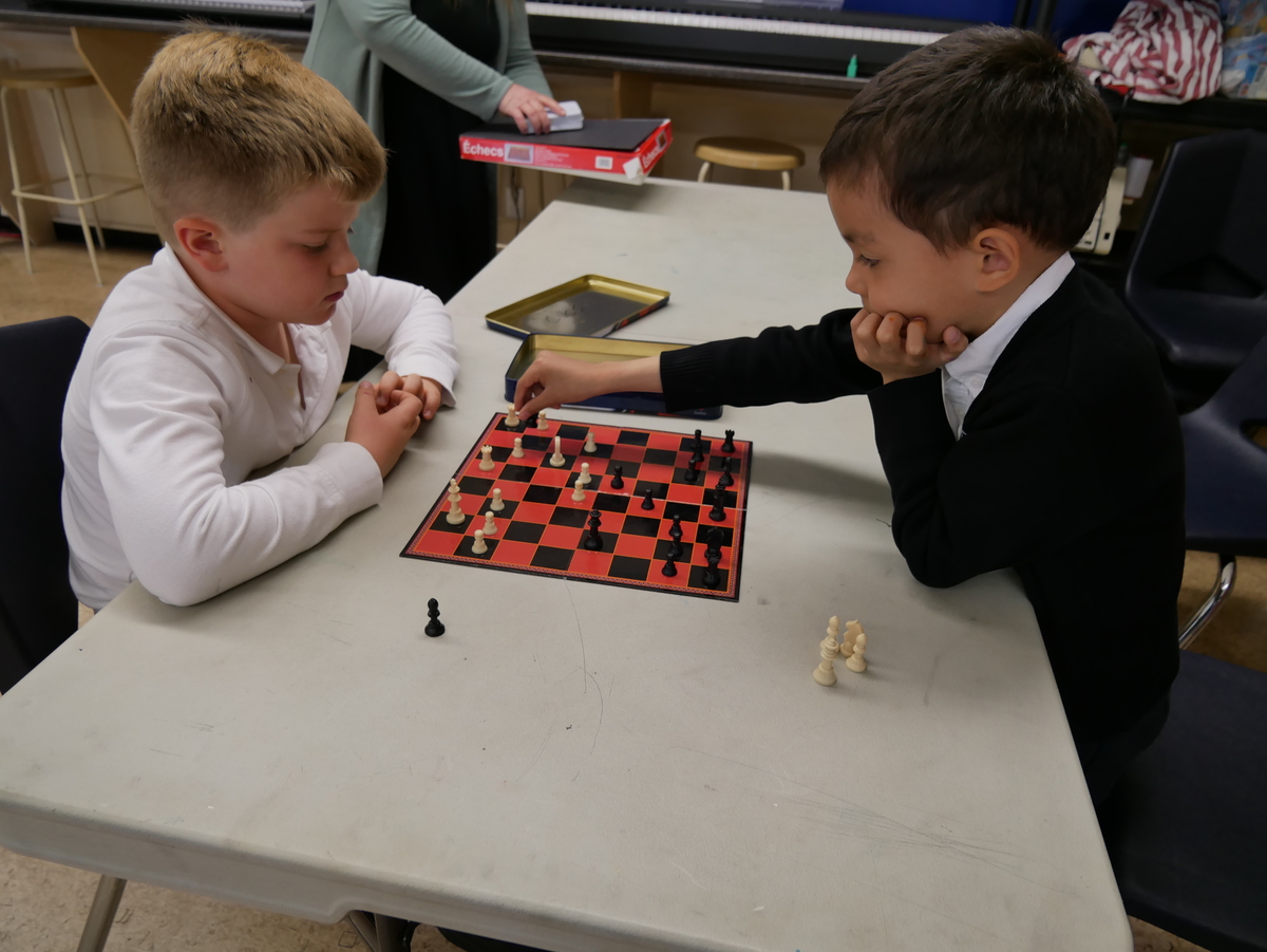 Long-awaited Chess Club enjoyed by students | Phil & Jennie Gaglardi ...