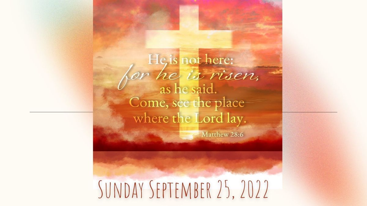 September 25, 2022 | Stone UMC