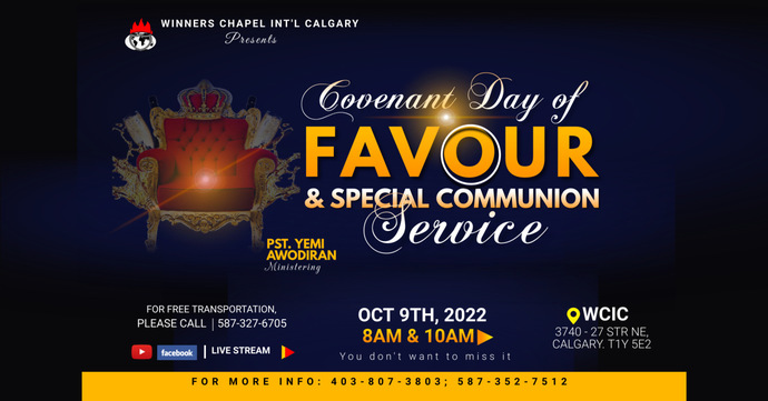 Sermons | Winners Chapel International Calgary