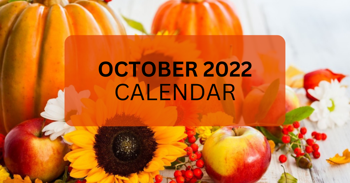 October 2022 Church Calendar | Fort George Baptist Church