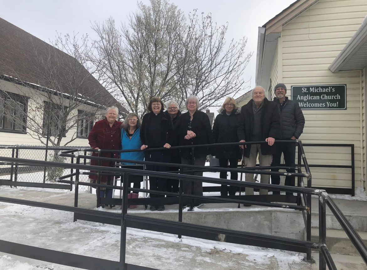 New railing - big smiles | St. Michael's, Merritt | The Territory of ...