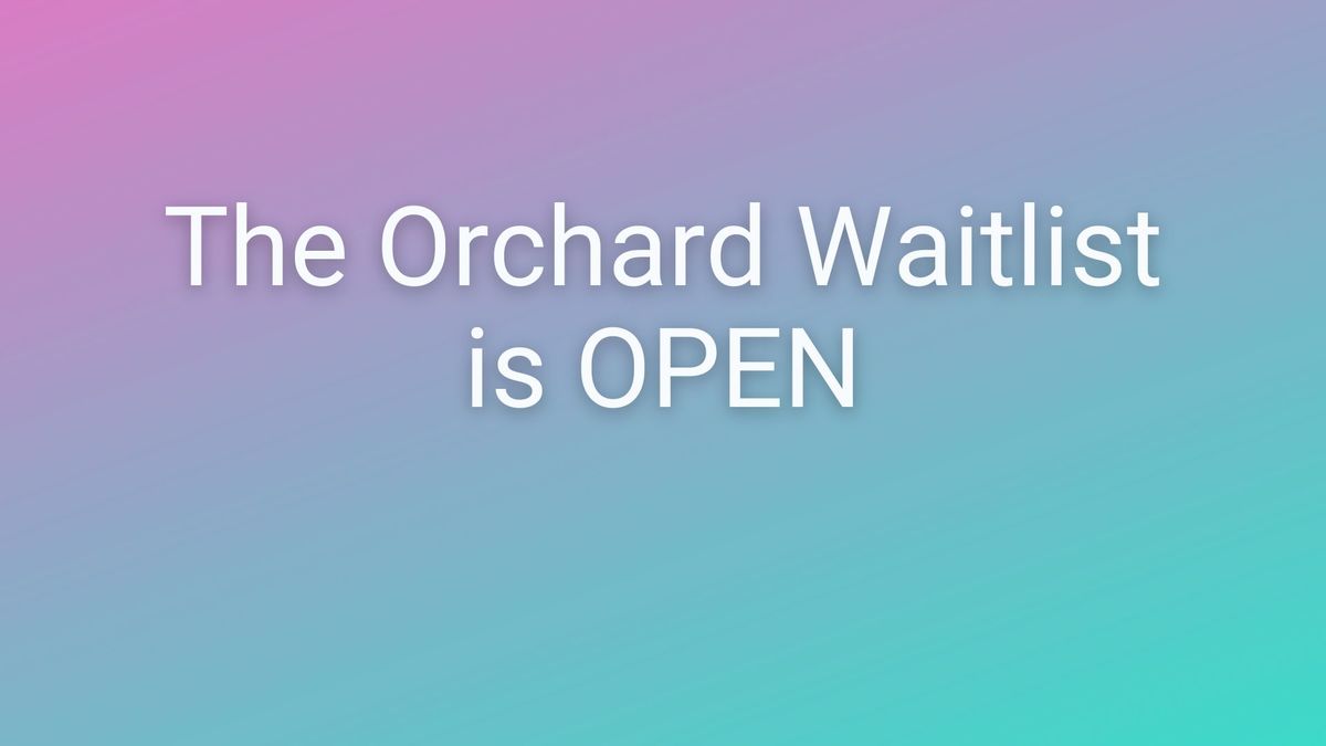From St George's Cadboro Bay: The Orchard list is open | St Philip ...