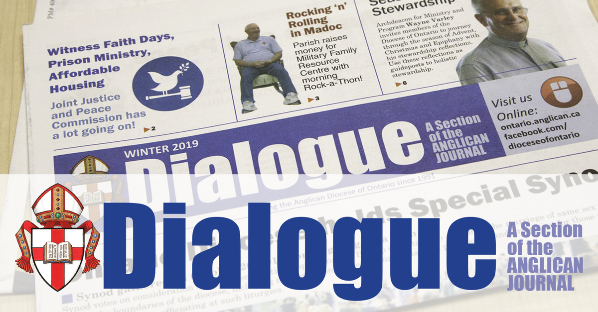 Dialogue newspaper readership survey | Anglican Diocese of Ontario