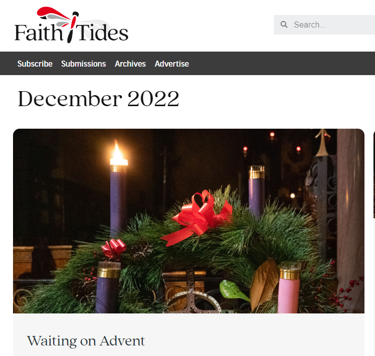 Faith Tides December edition | St Philip Anglican Church
