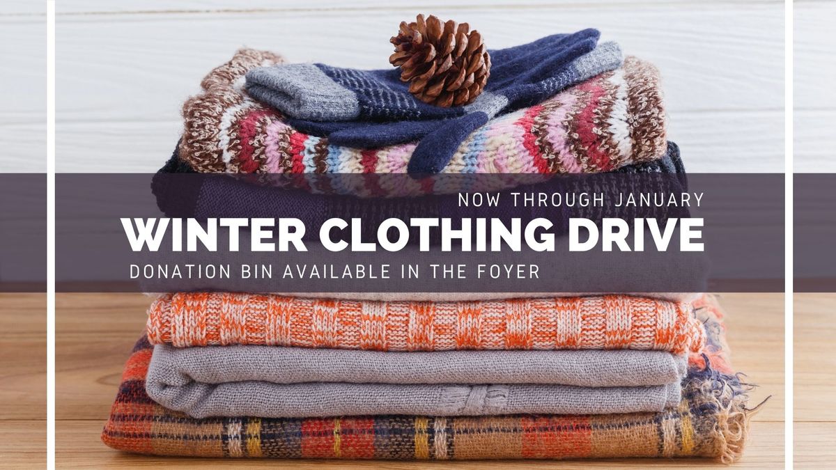 Winter Clothing Drive | Grace Gospel Church