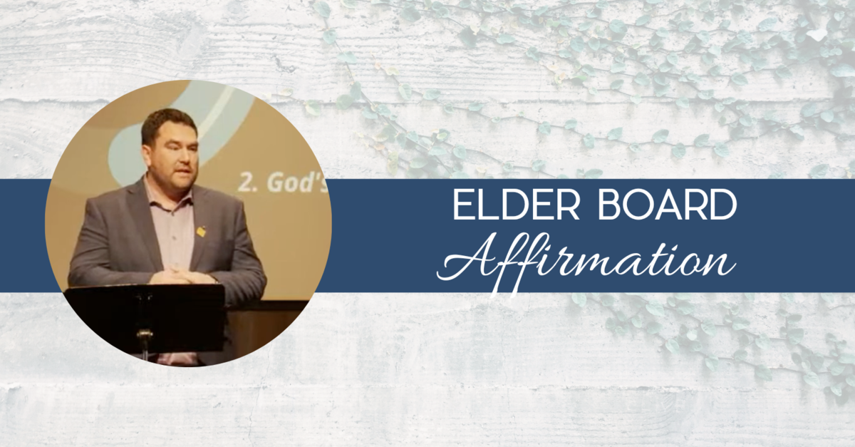 Calling a New Elder : Seeking God's Leading | Lambrick Park Church