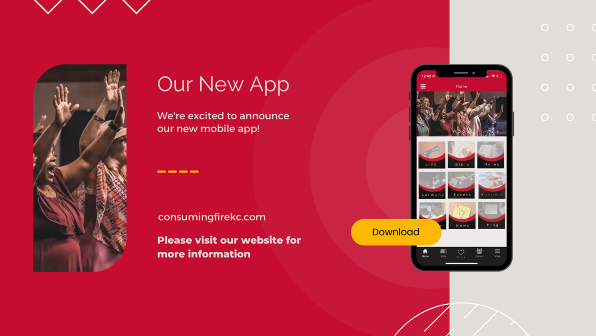 Get the Church App! | Consuming Fire Ministries
