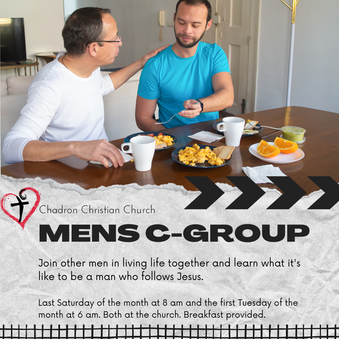 New Mens C-Group Starting | Chadron Christian Church