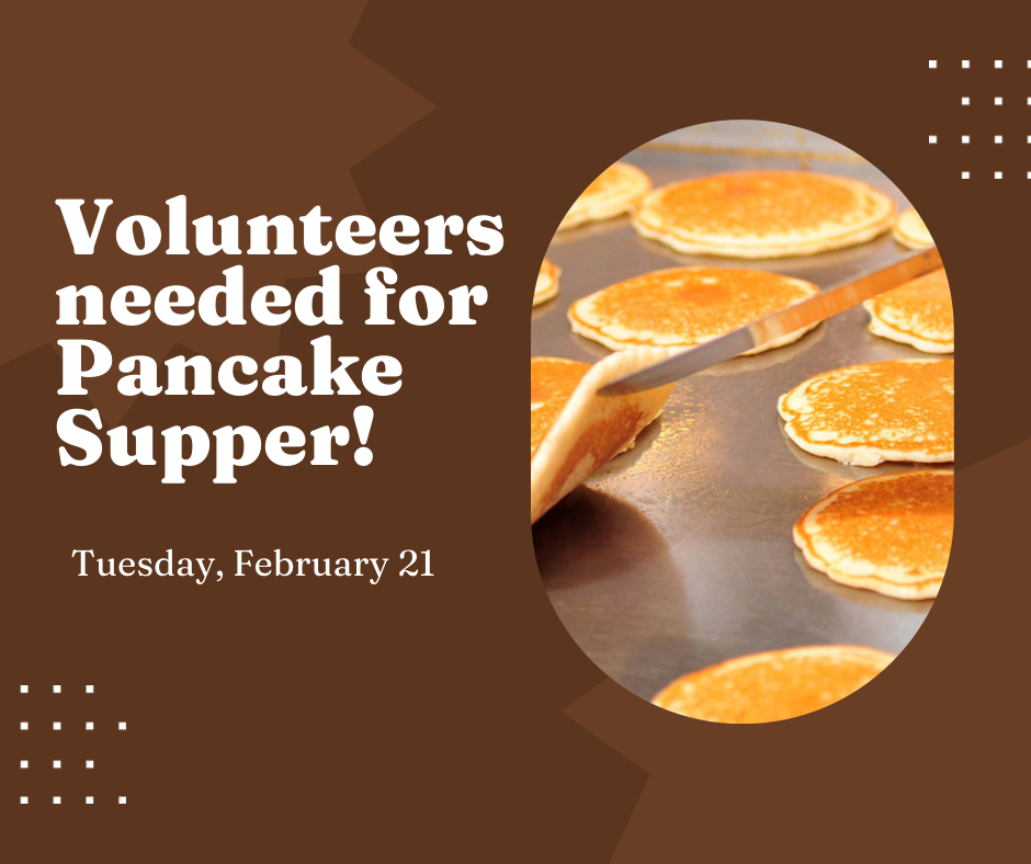 Shrove Tuesday Pancake Supper - Can You Help? | Glen Morris United Church