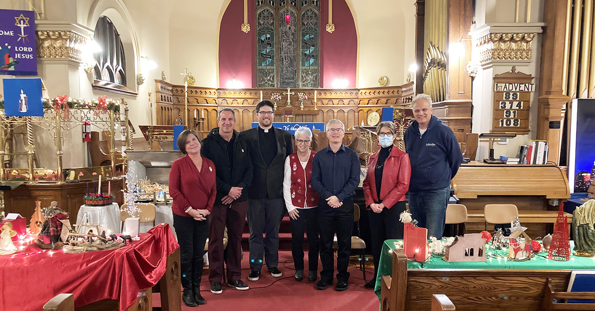 Nativity exhibit scene panel at Holy Trinity, Lucan | Holy Trinity ...